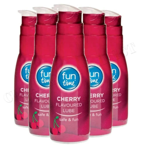 Fun Time Cherry Flavoured Lube 75ML – playlove.pk